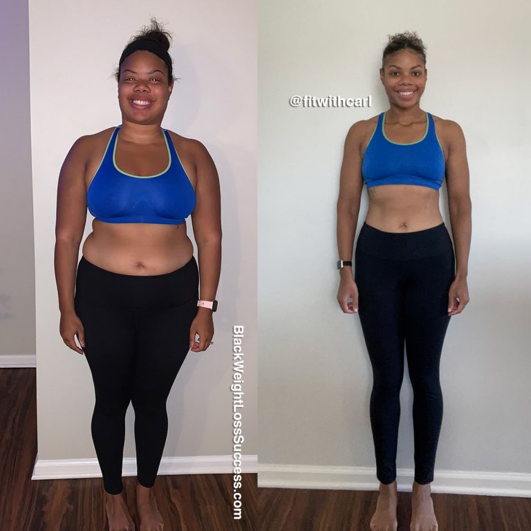 Before and After Photos | Black Weight Loss Success