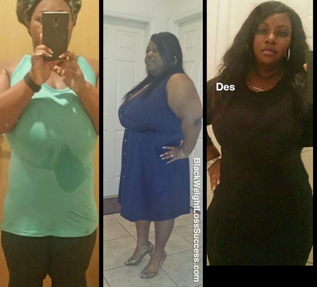Des lost 105 pound - Black Weight Loss Success
