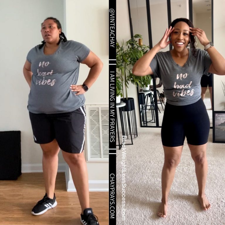 Chay lost 115 pounds - Black Weight Loss Success