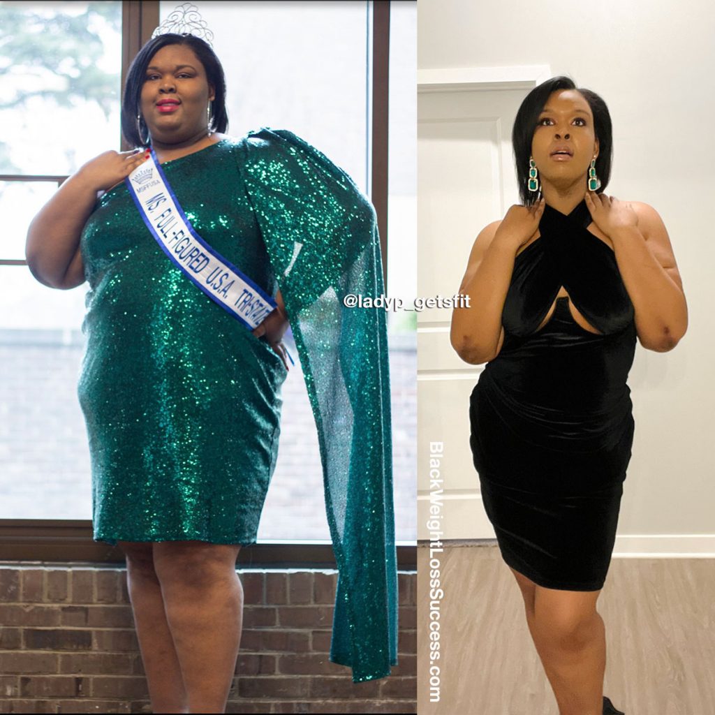 Pilar lost 210 pounds - Black Weight Loss Success