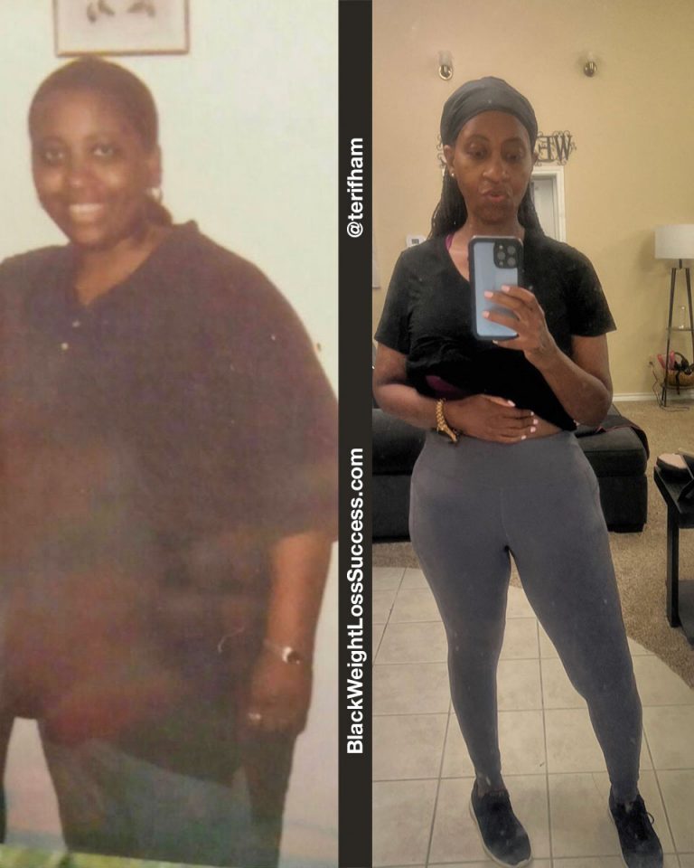 Teri’ lost 116 pounds | Black Weight Loss Success