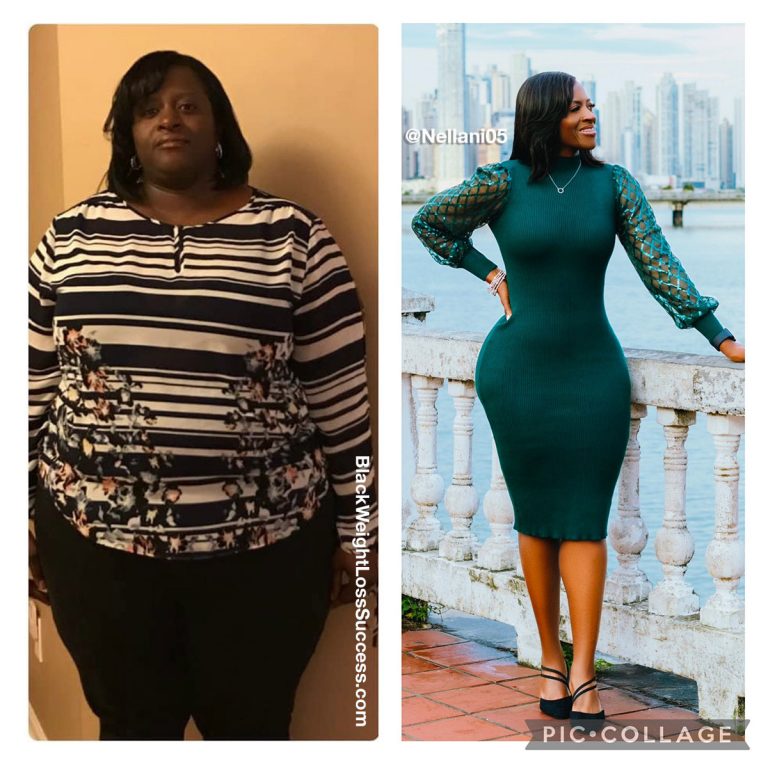 Miranda lost 183 pounds - Black Weight Loss Success