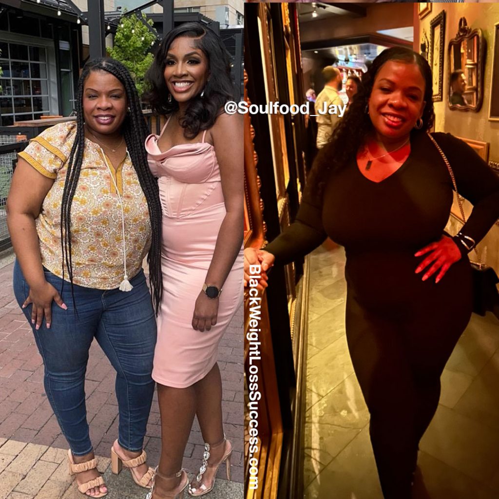 Jada lost 65 pounds | Black Weight Loss Success