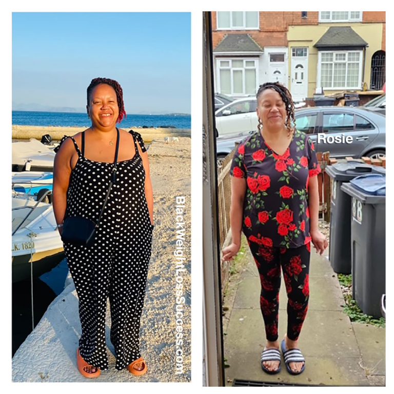 Rosie Lost 47 Pounds Black Weight Loss Success